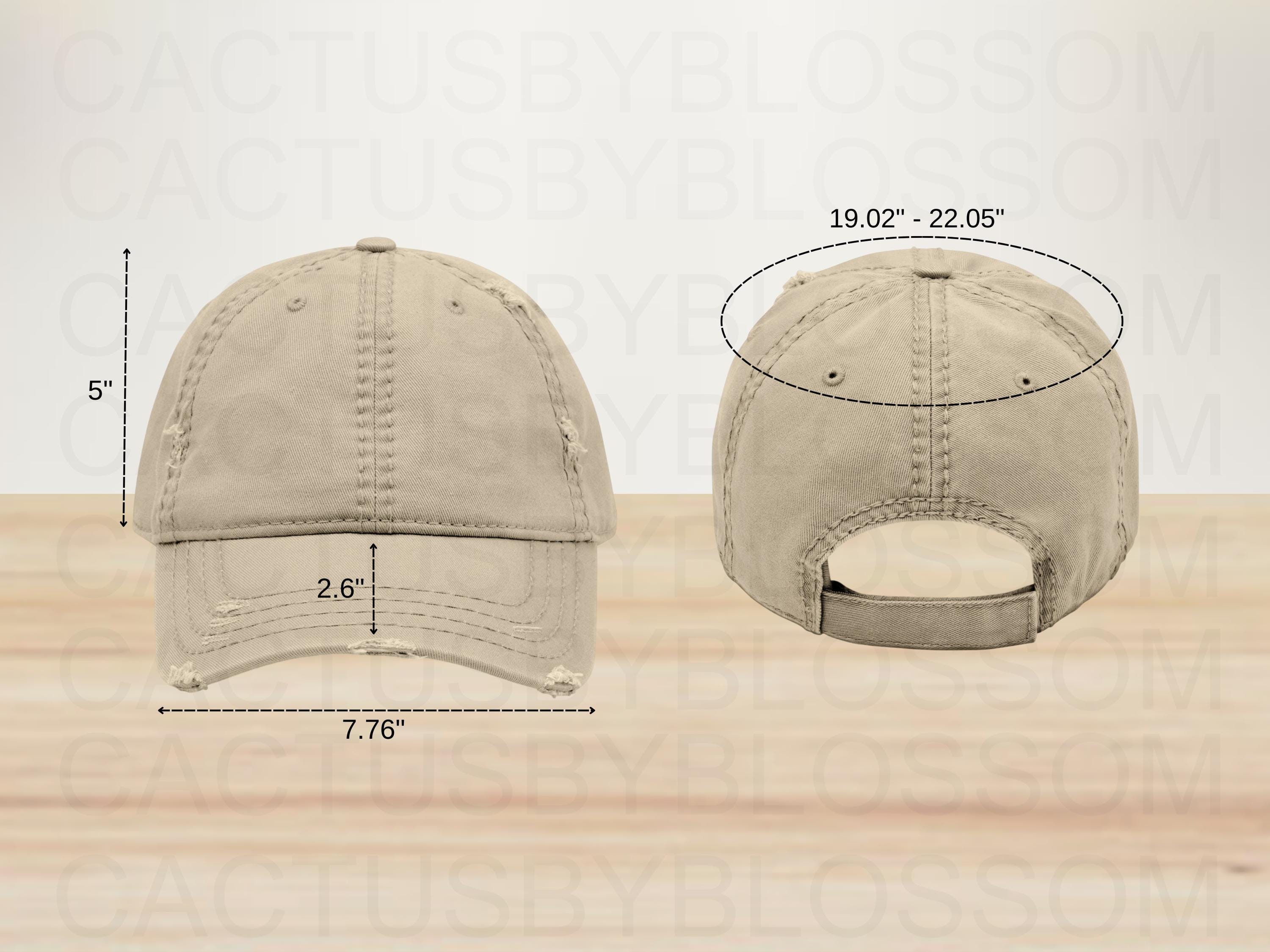 BUNDLE Size Chart Color Chart Distressed Dad Hat Otto Cap 104-1018 ...