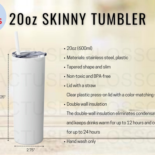 Tumbler Sizing Chart - Etsy