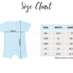 BUNDLE Size Chart Color Chart DIY Chart Blanks Boutique Mockup Etsy ...