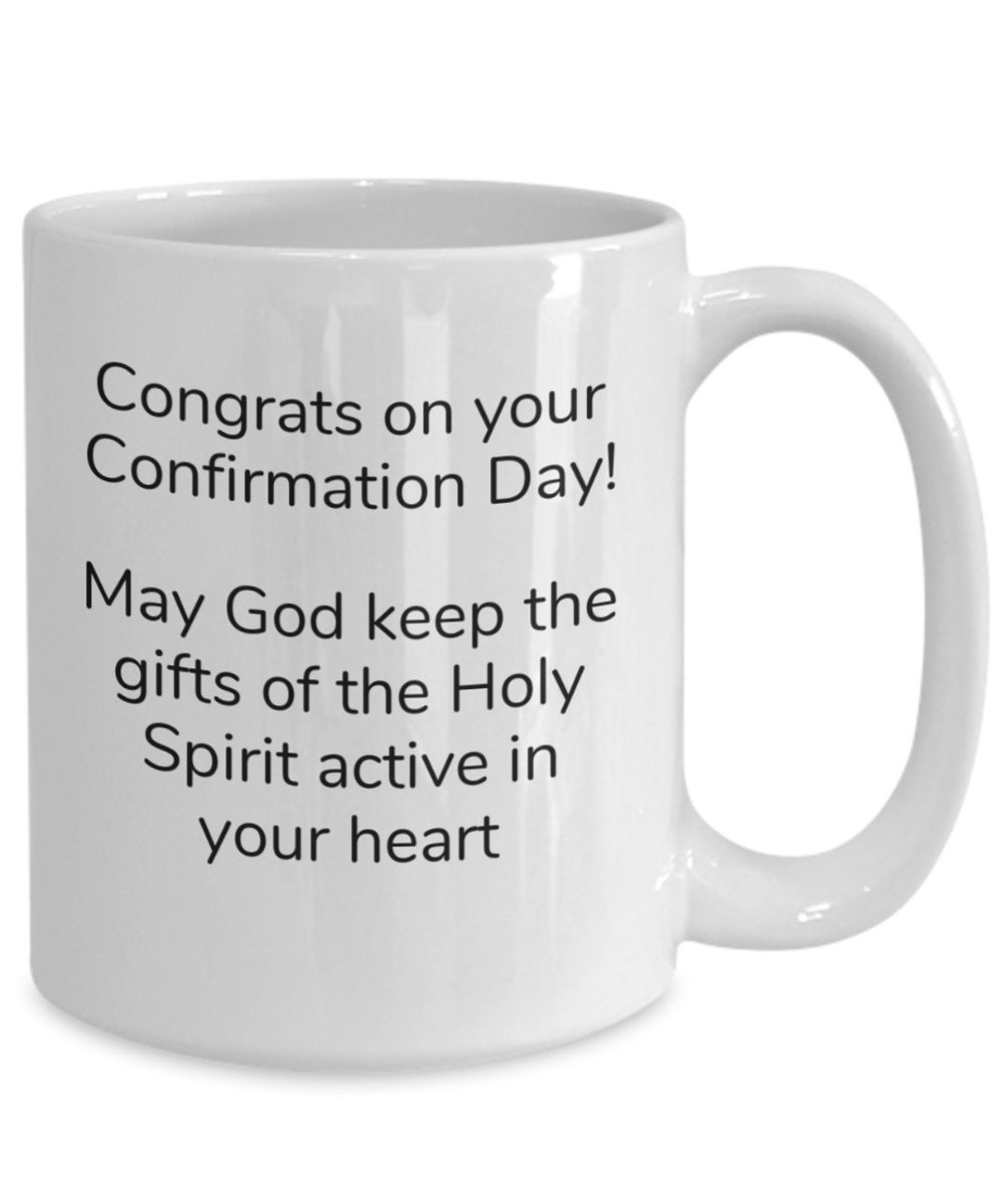 Confirmation Day Coffee Mug, Gifts for Catholic Confirmation, for Boys ...