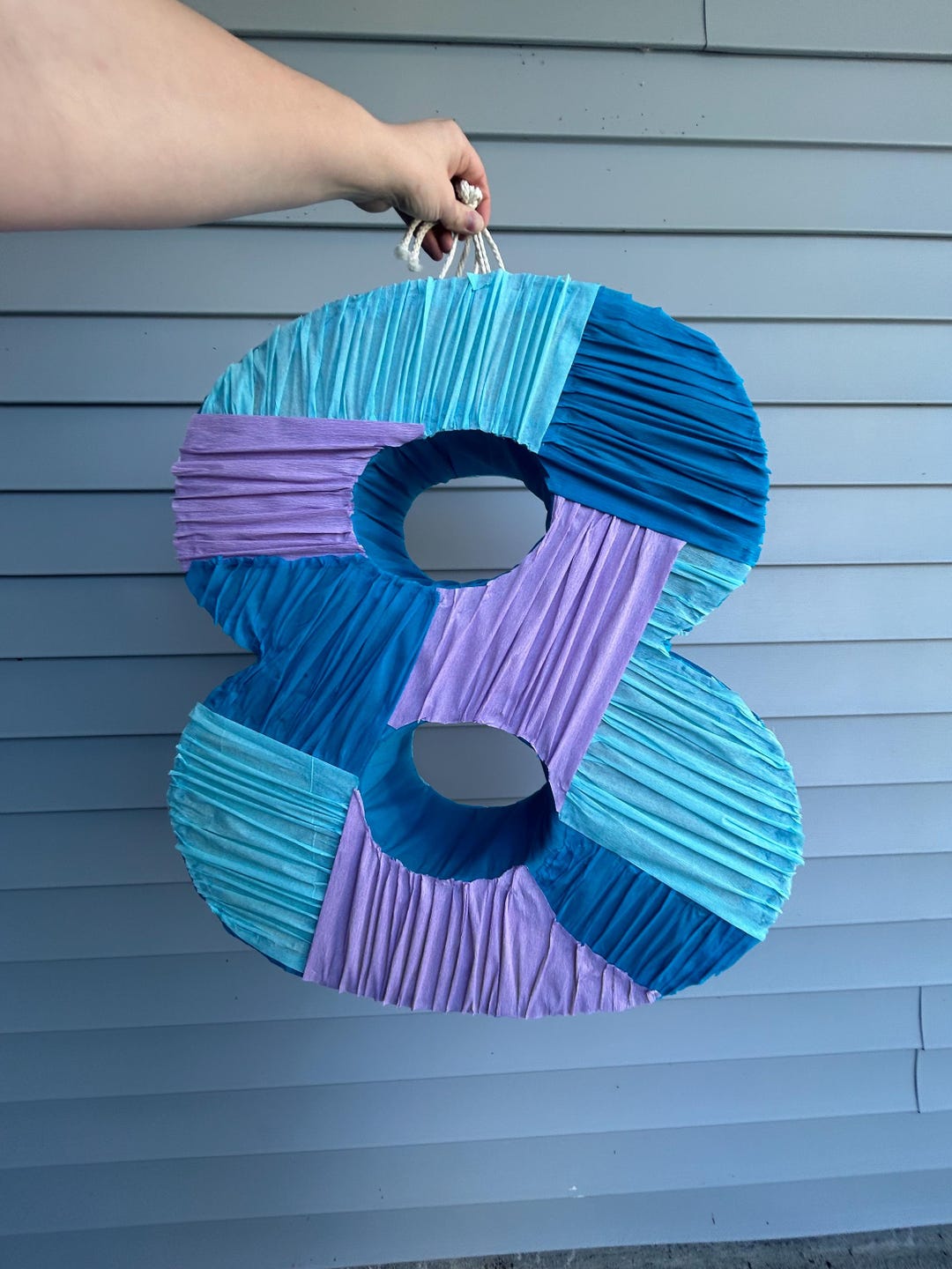 Number Piñata/ Large Number Piñata/ Colorblock Number Piñata/ Party ...