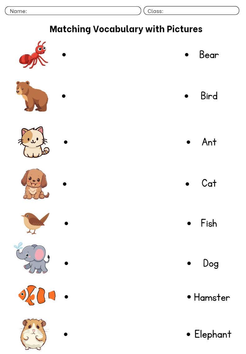 Worksheet, English, Tracing Alphabet, Words Game, Vocabulary ...