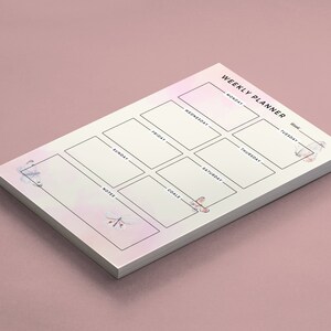 Butterfly Weekly Planner Printable Weekly Schedule Template Work Week ...