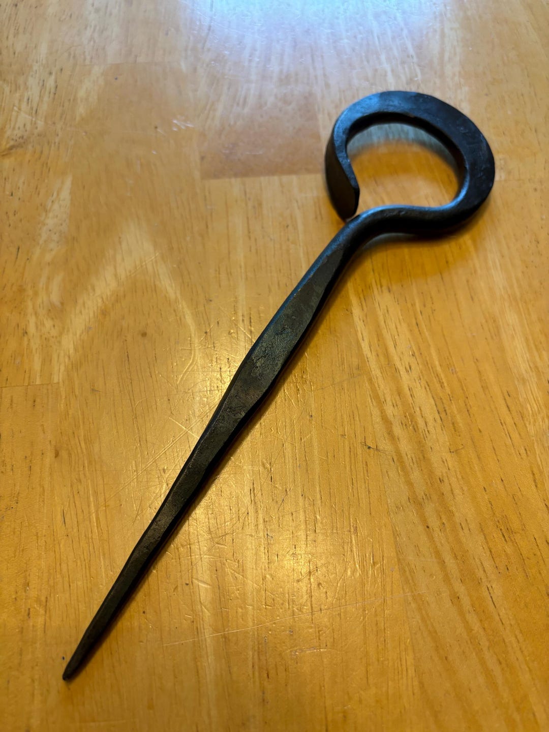 Hand Forged Tent Stake - Etsy