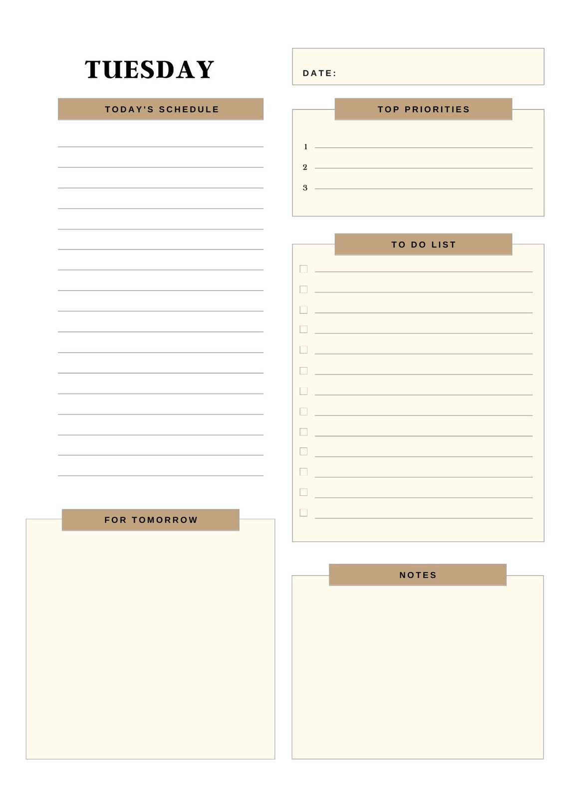 Editable Daily Schedule Planner, Daily Schedule Template, Day Schedule ...