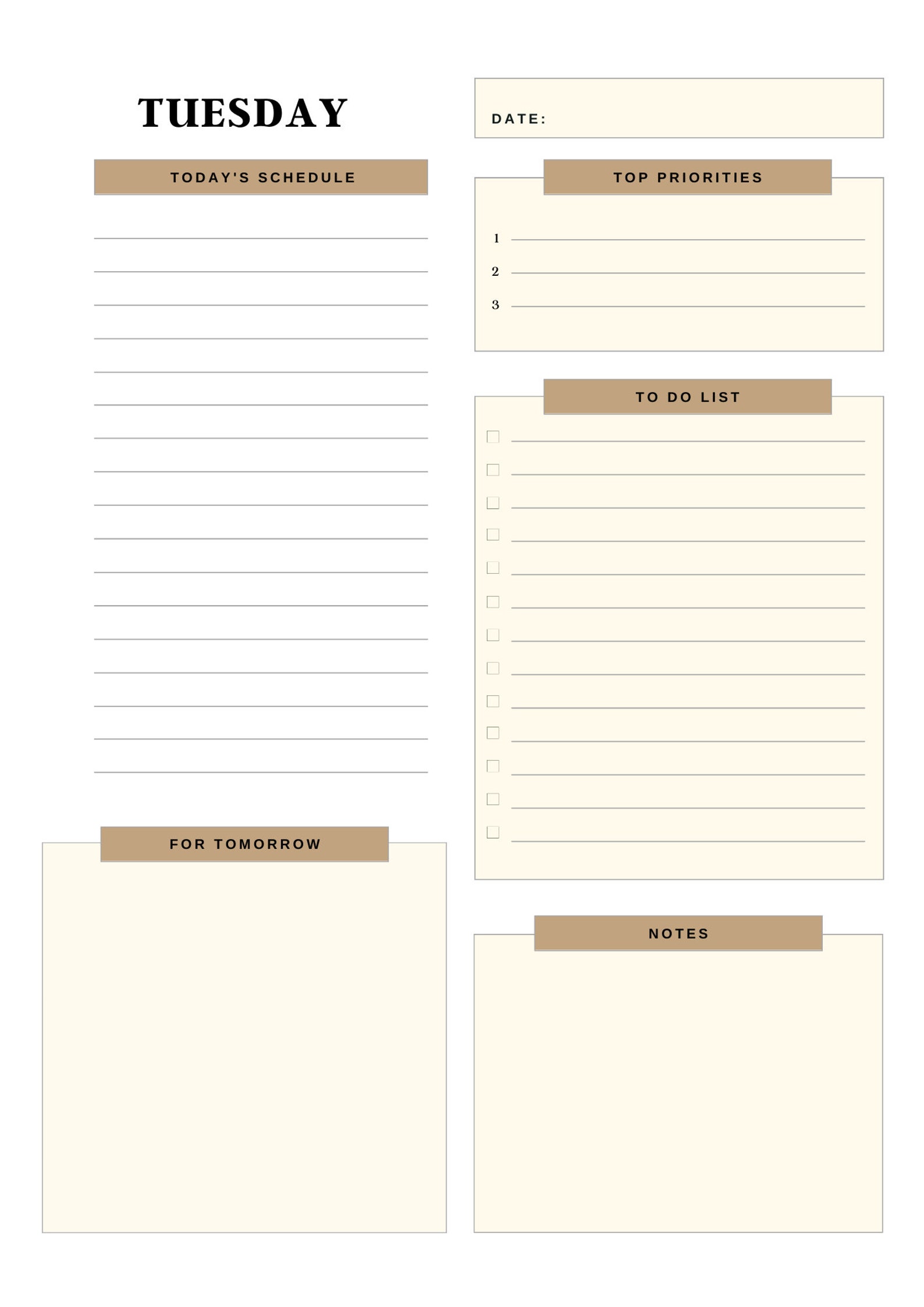 Editable Daily Schedule Planner, Daily Schedule Template, Day Schedule ...