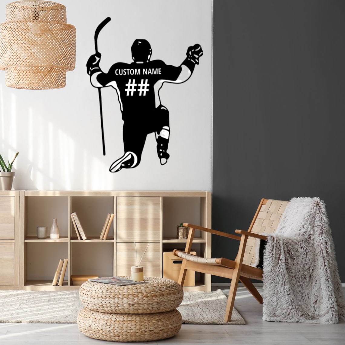 Personalized Hockey Player-dxf DIGITAL FILE - Etsy