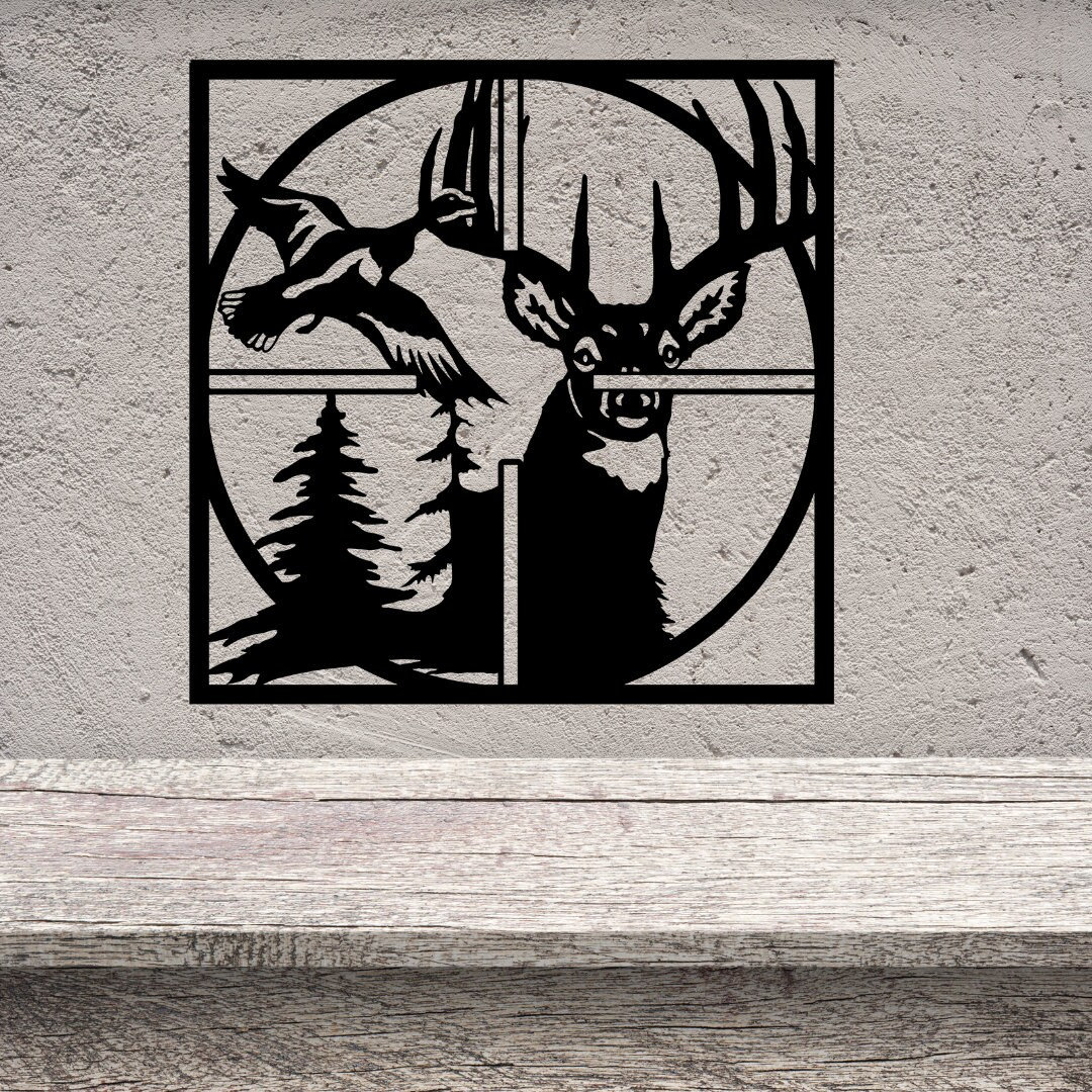 Deer/duck Hunting- Dxf/svg DIGITAL FILE - Etsy