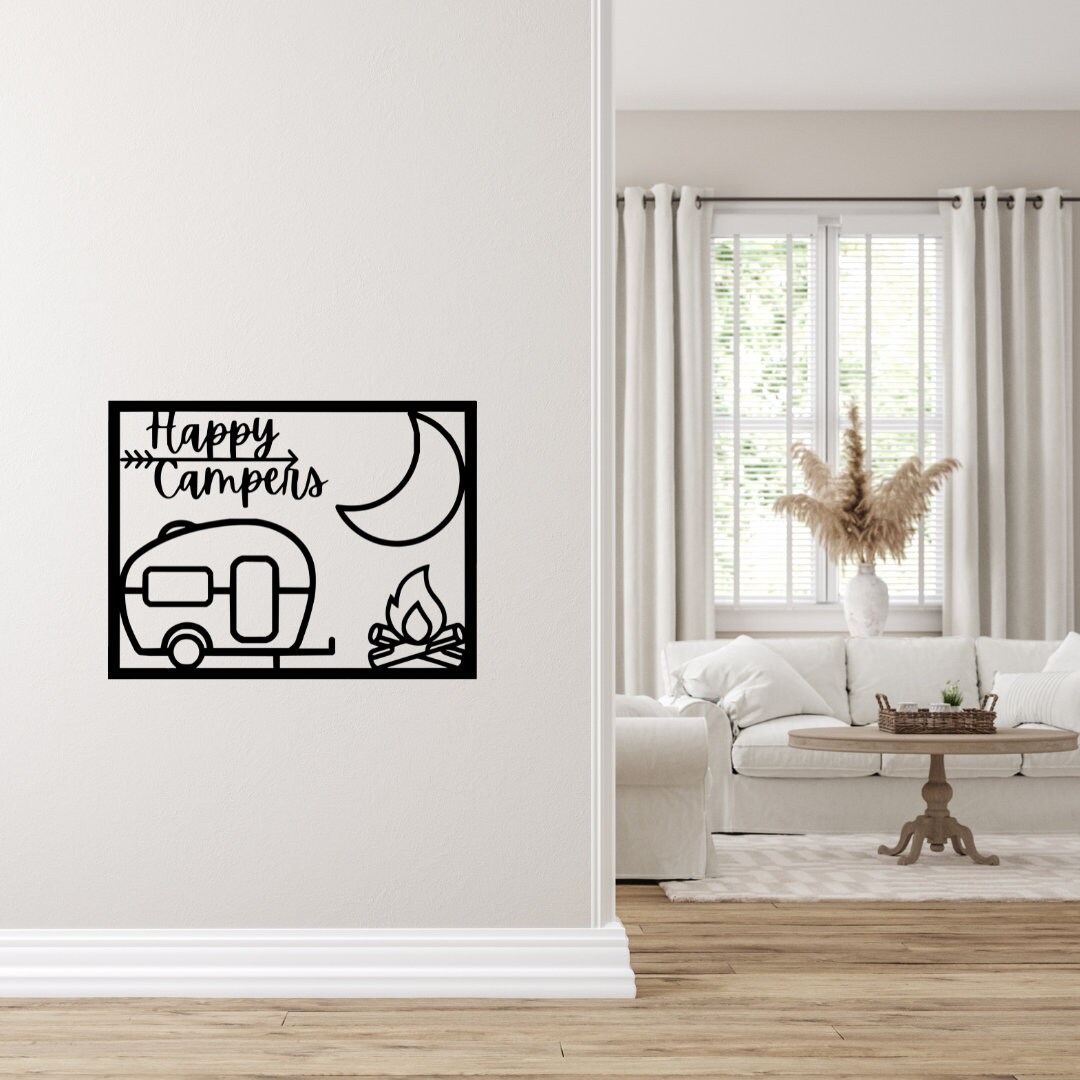 Happy Campers- Dxf/svg DIGITAL FILE - Etsy