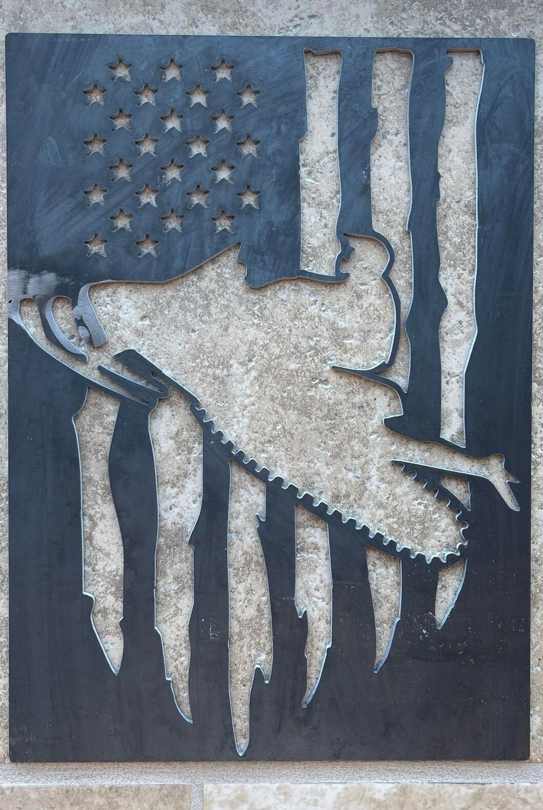 Snowmobile American Flag Metal Sign - Etsy