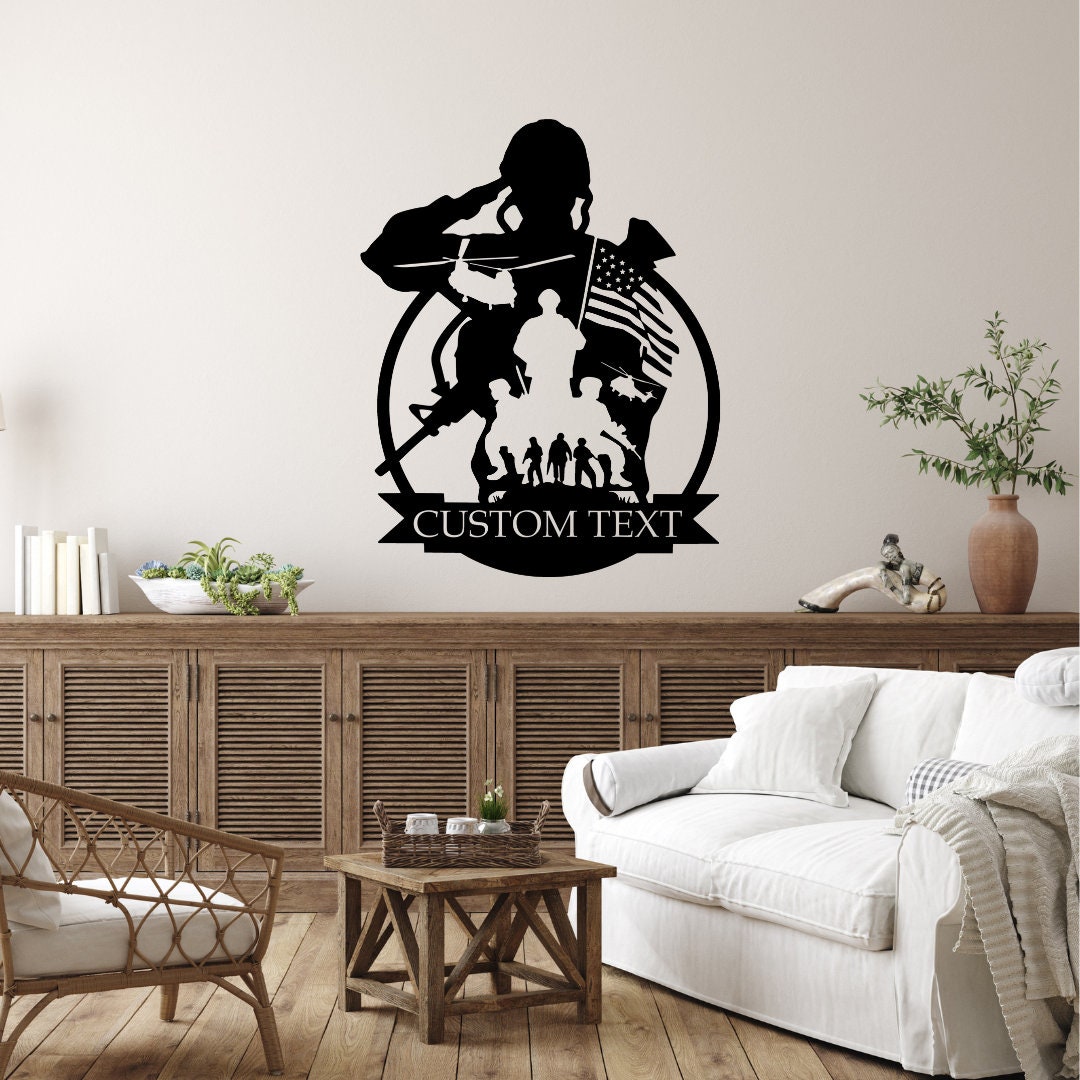 Military Metal Sign - Etsy