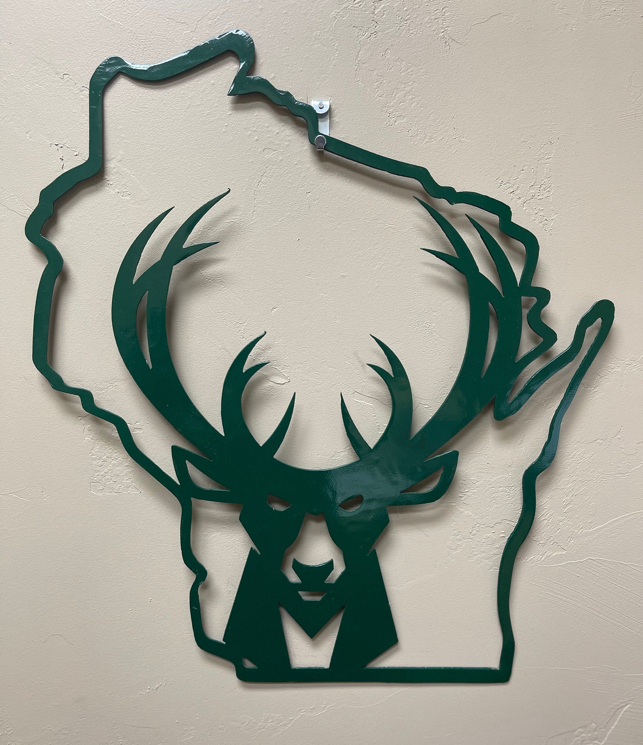 Milwaukee Bucks Wisconsin Metal Sign - Etsy