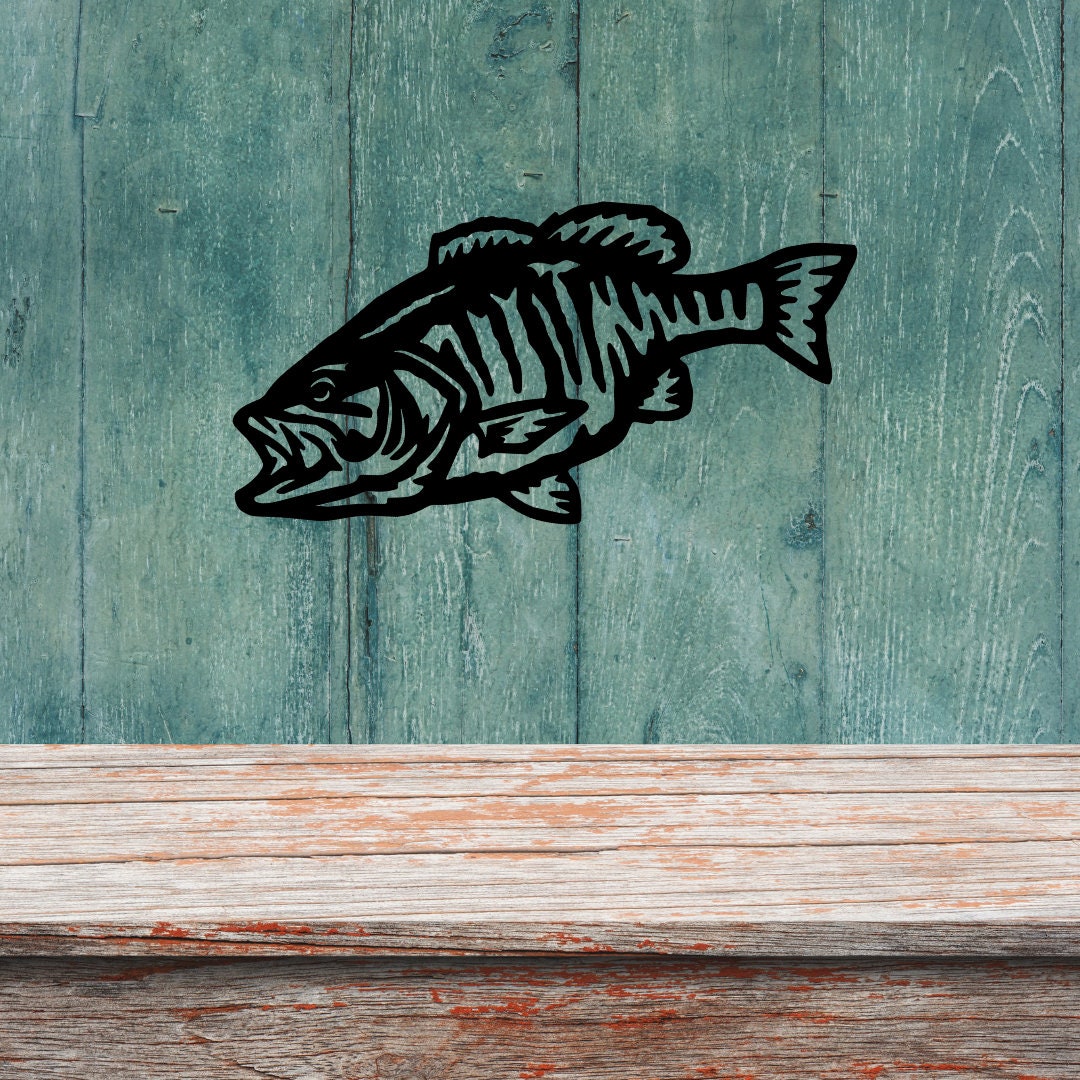 Fish Metal Sign - Etsy