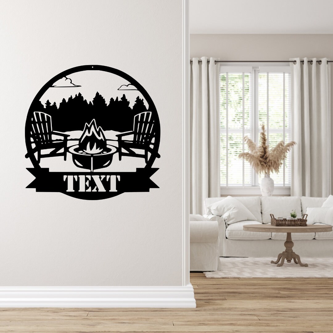 Outside Fire Pit Scene- DXF DIGITAL FILE - Etsy