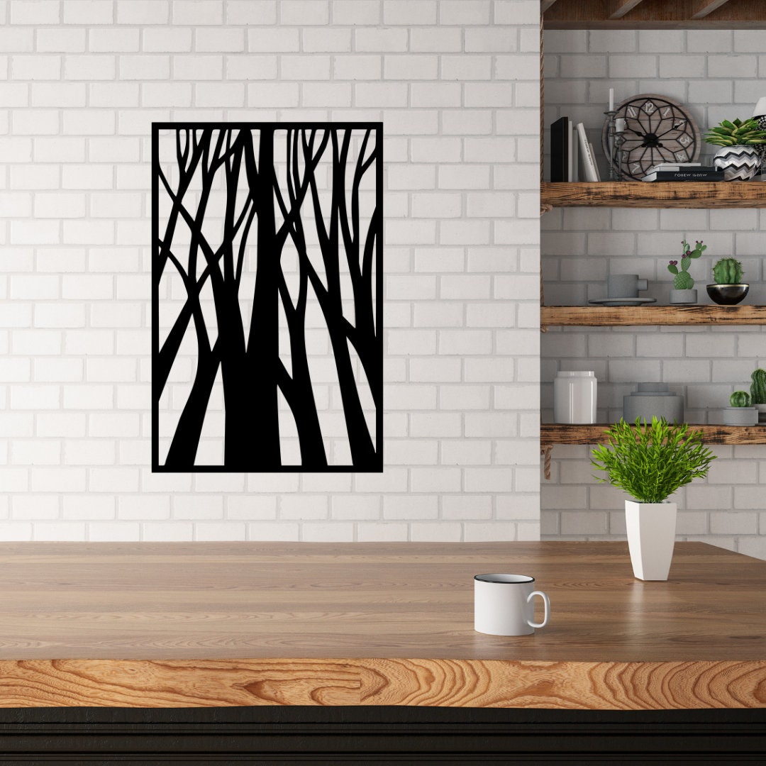 Looking Through the Trees- Dxf/svg DIGITAL FILE - Etsy