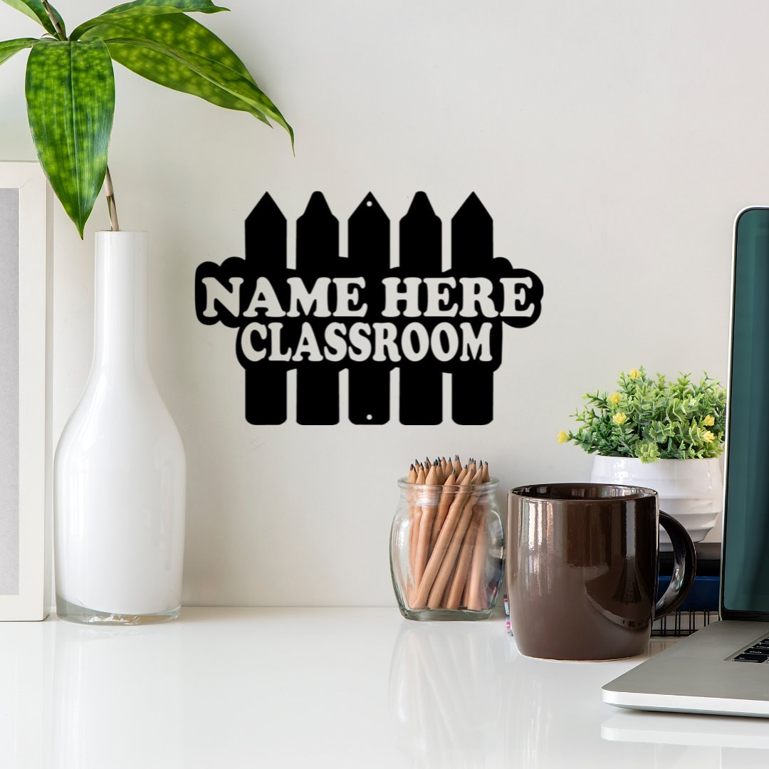 Teacher Classroom Metal Sign - Etsy