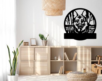 German Shepherd Clipart DXF SVG Files for Plasma Cnc Laser Waterjet ...