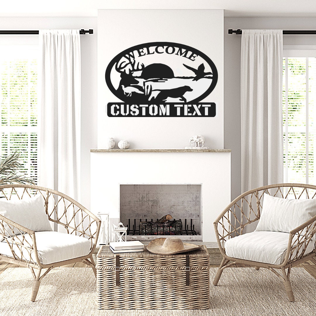 Hunting Welcome Sign- Dxf/svg DIGITAL FILE - Etsy