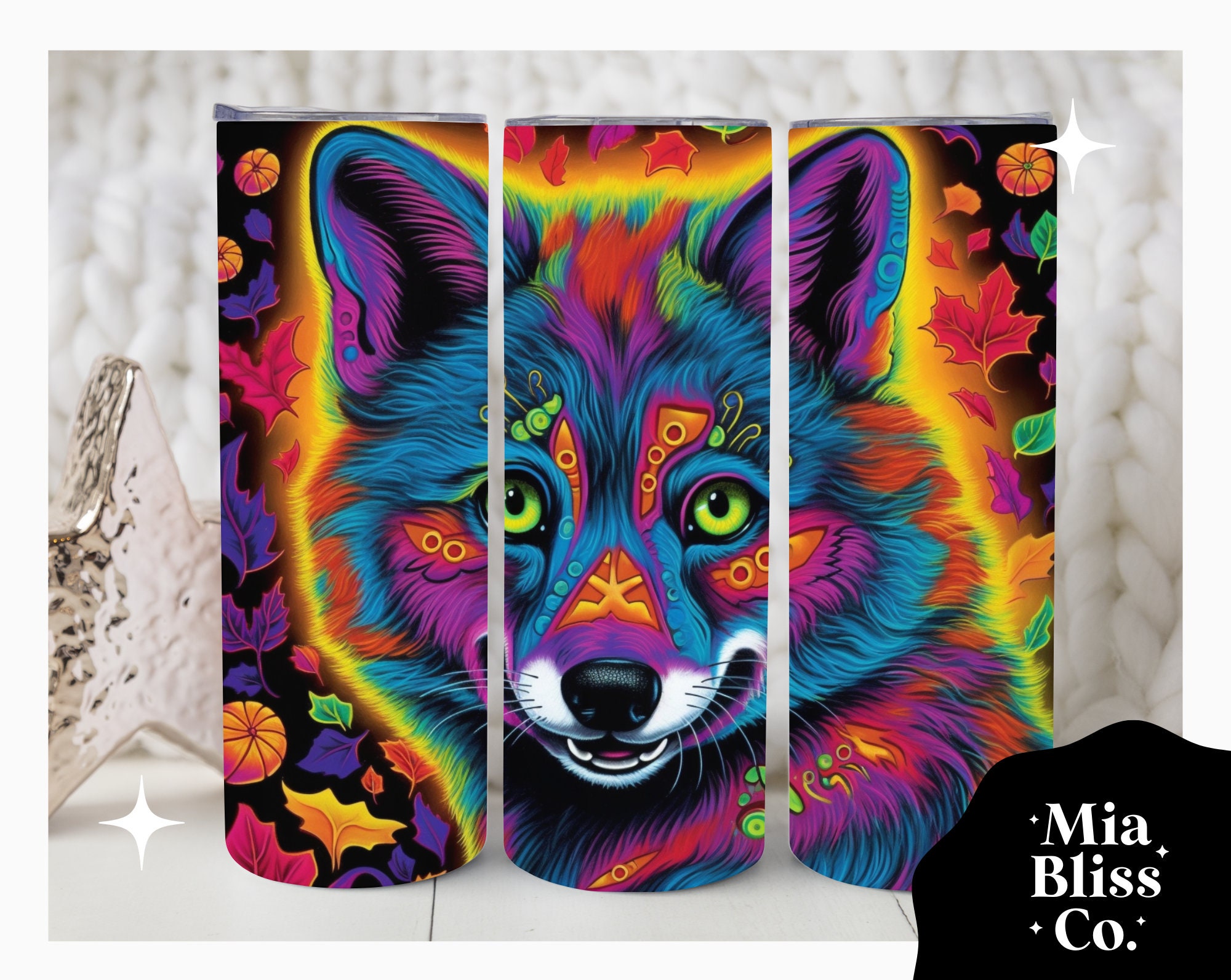 70 Wolf Bundle 20oz Skinny Tumbler Sublimation Design Wolf - Etsy