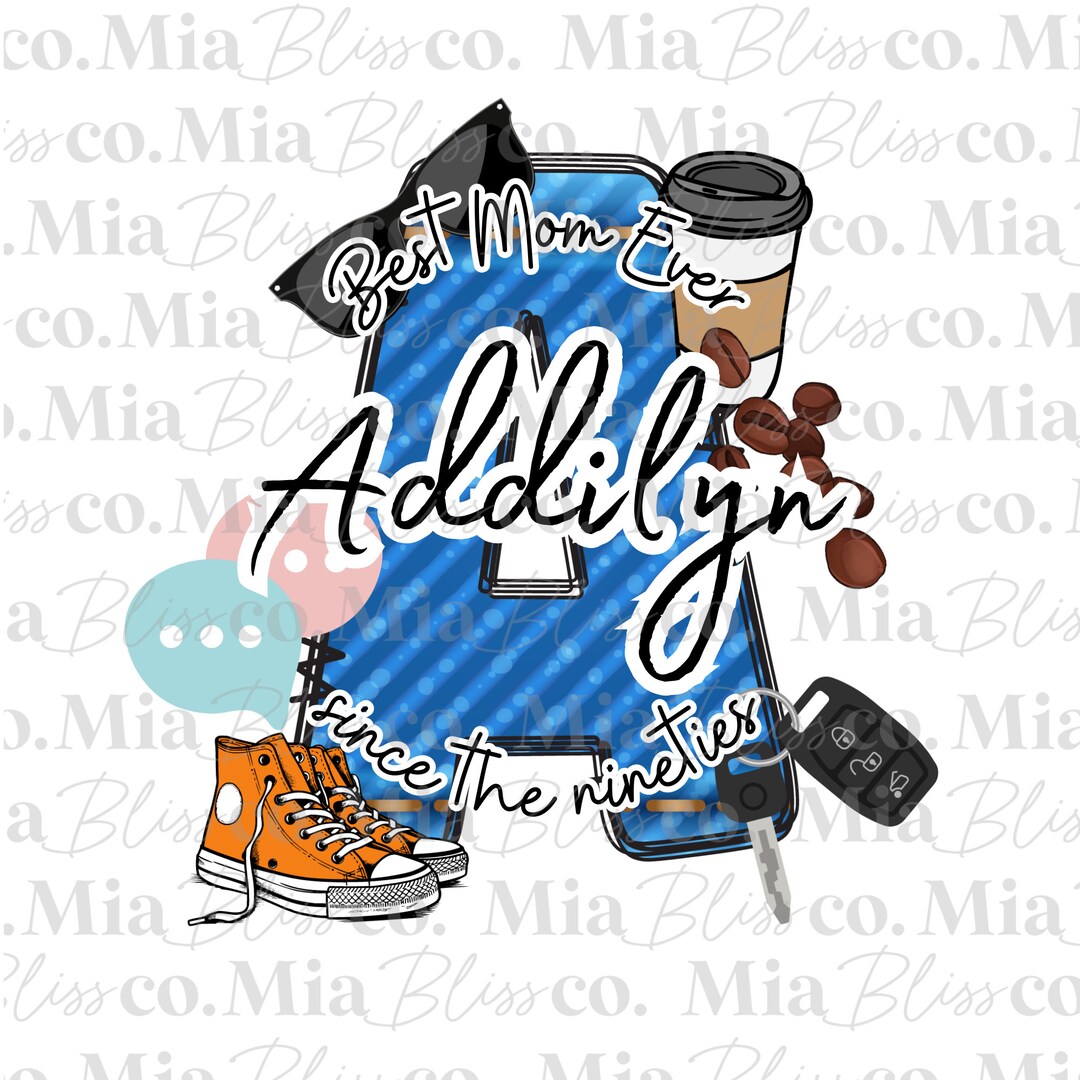 MOM DENIM Doodle Alphabet Letters Bundle, Mothers Day Custom Doodle ...