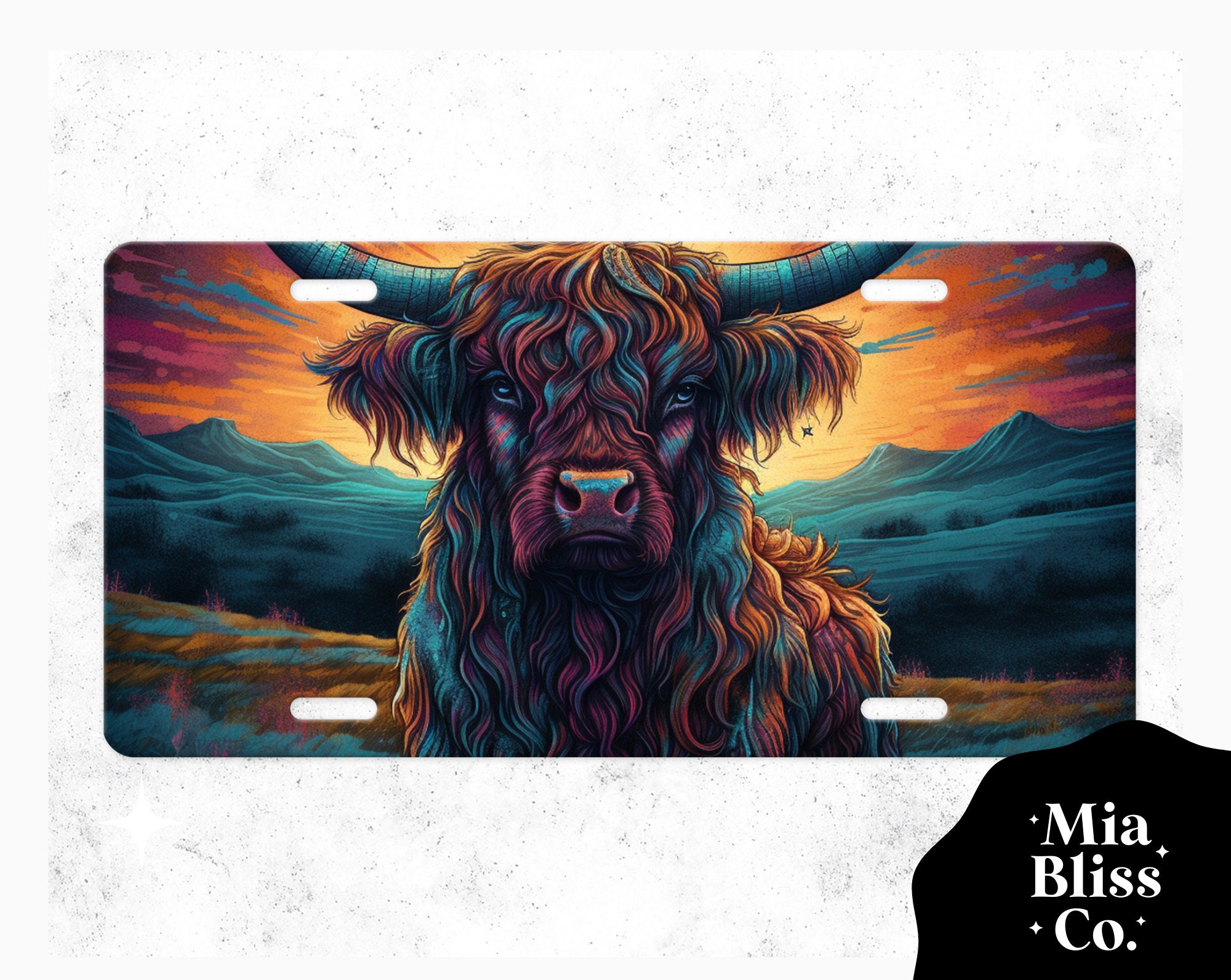 50 Highland Cow Car Mega Bundle License Plate Car Coasters - Etsy