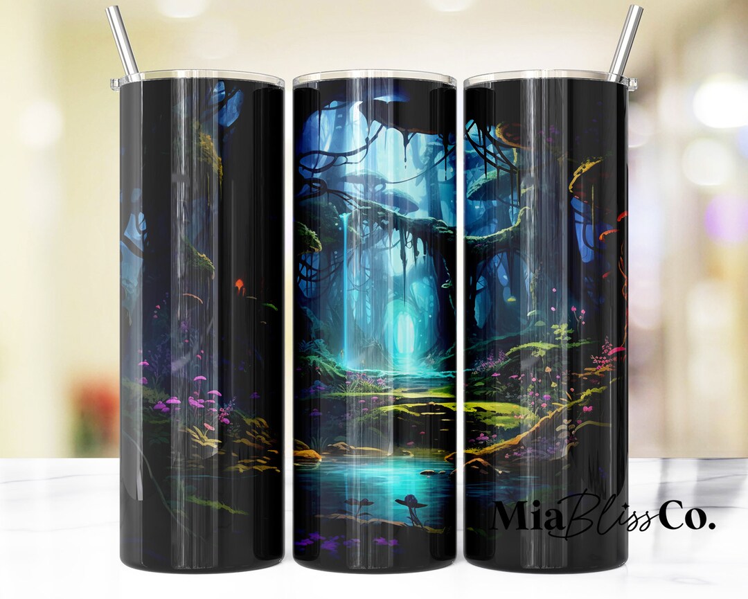 Sprite Folklore 2 Magic Forest 20oz Skinny Tumbler Sublimation Designs ...