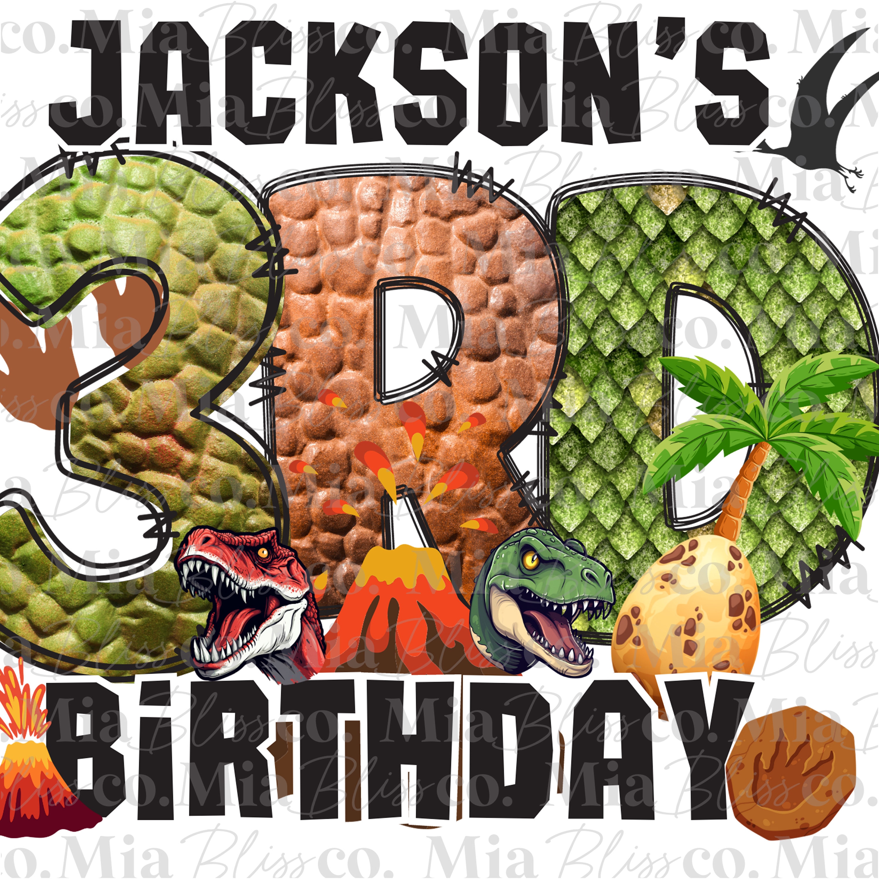 Boys Dinosaur Happy Birthday Alphabet Doodle Letter Clipart - Etsy