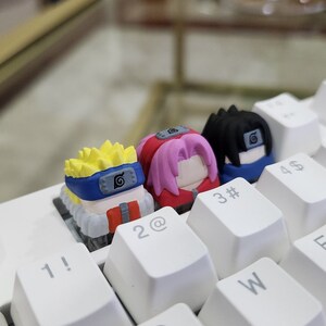 Anime Keycap - Hand Painted, Cute Keycap Designs, Cherry MX, Hiko3d - Etsy