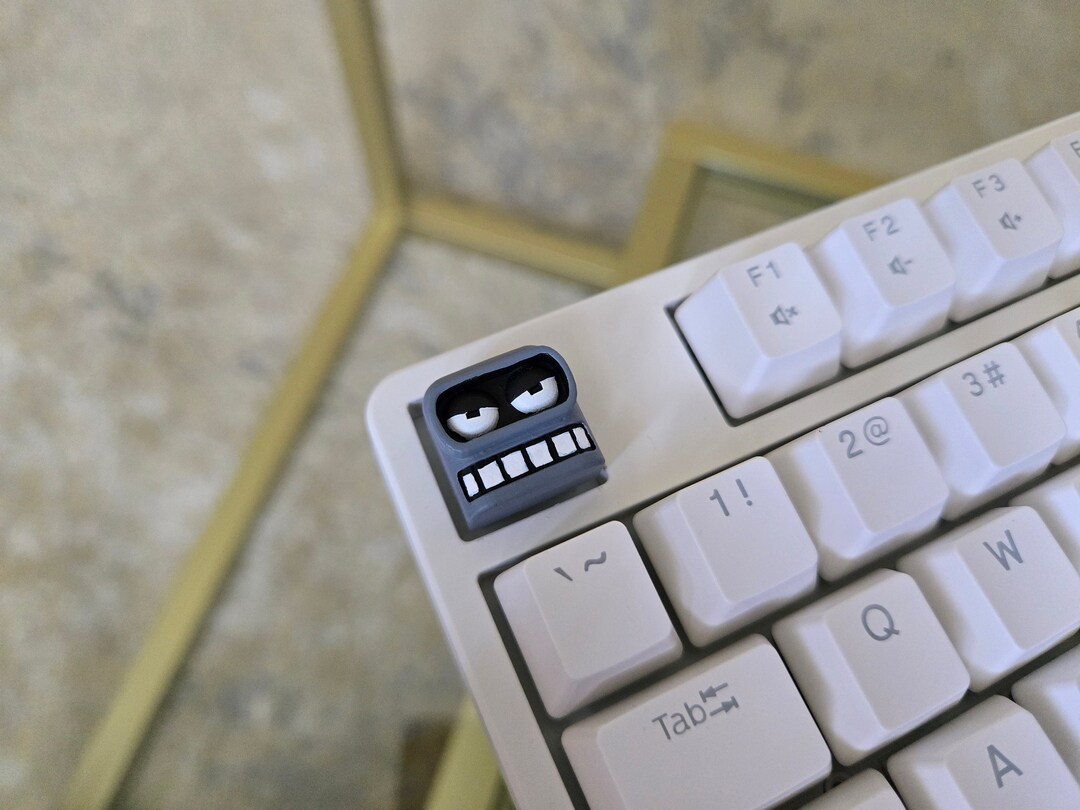 Cartoon Bender Keycap - Hand Painted Cute Keycap Designs, Cherry MX - Etsy