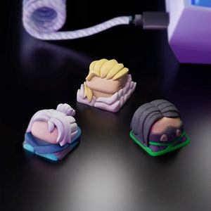 Video Game Keycaps - Hand Painted, Cute Keycap Designs, Cherry MX - Etsy