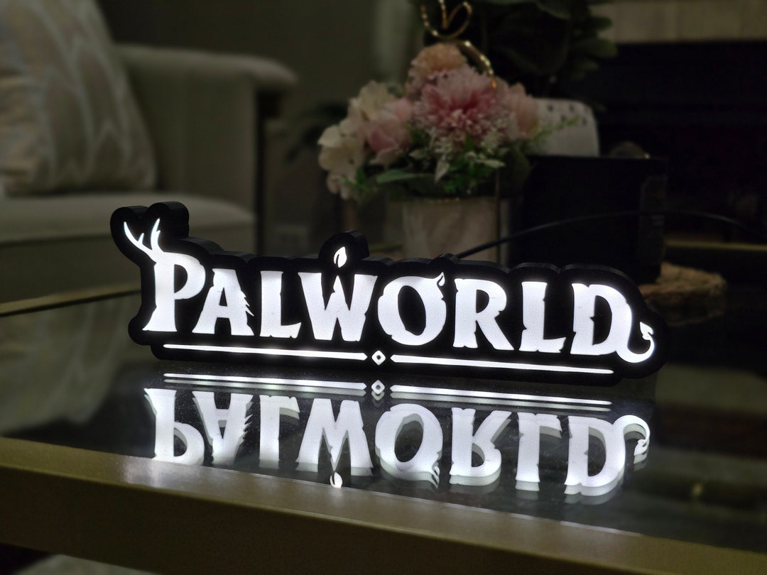 Palworld LED Lightbox Sign USB Powered - Etsy