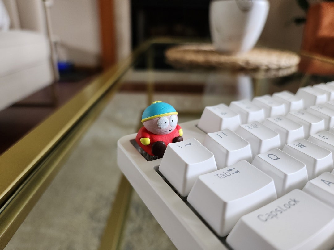 Cartoon Eric Keycap - Hand Painted Cute Keycap Designs, Cherry MX - Etsy