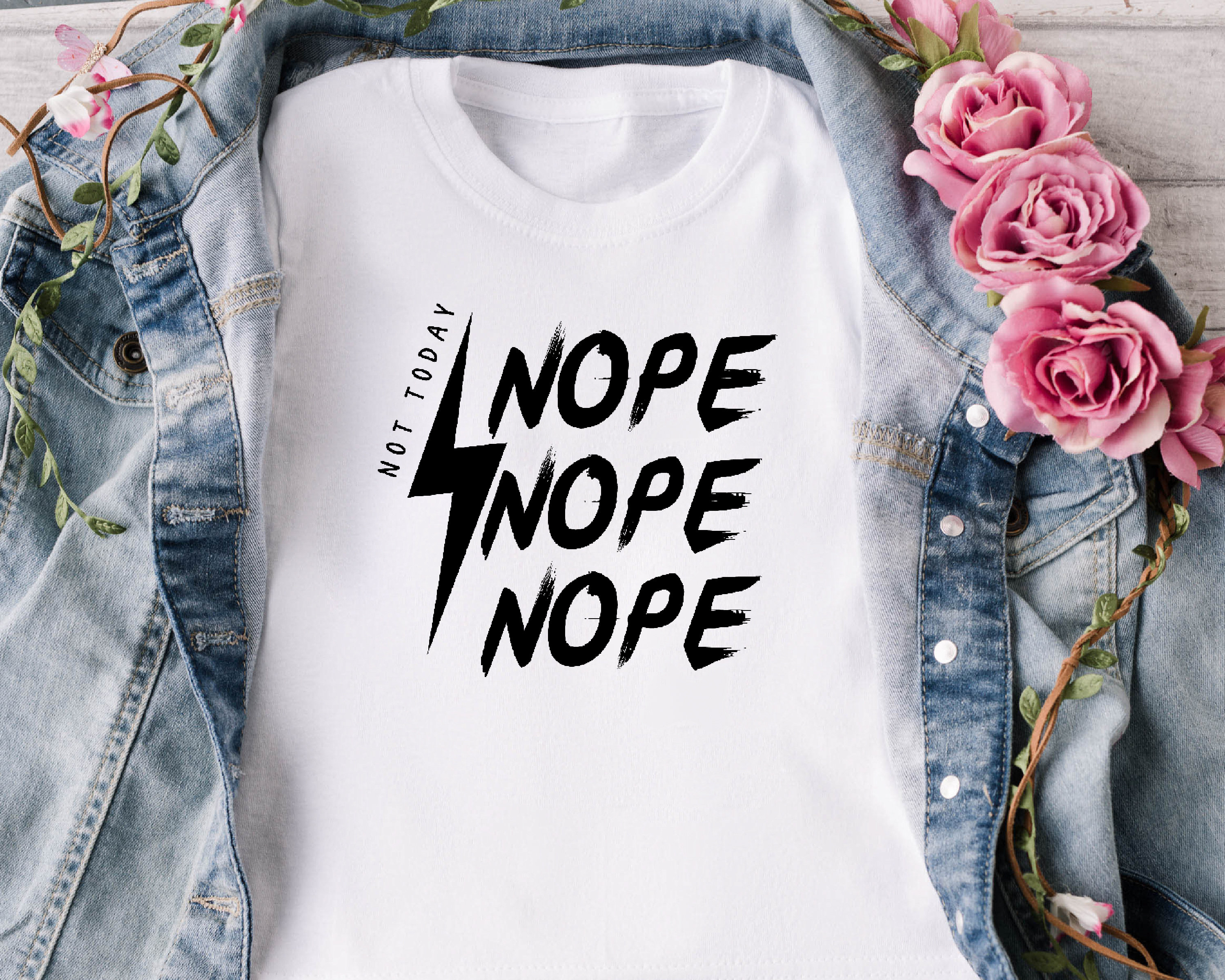 Nope for Cricut, Nope Svg, Nope Cut File, Nope Svg, Vector Clip Art ...