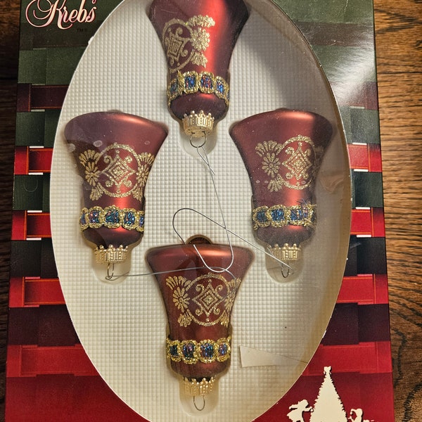 Glass Bell Ornament - Etsy