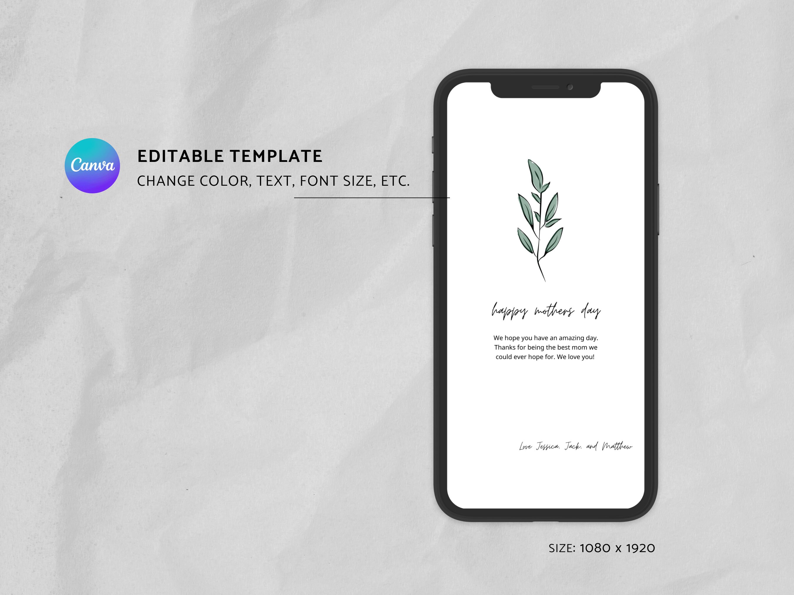 Mothers Day Animated Ecard, Custom Mothers Day Digital Card, Animated ...