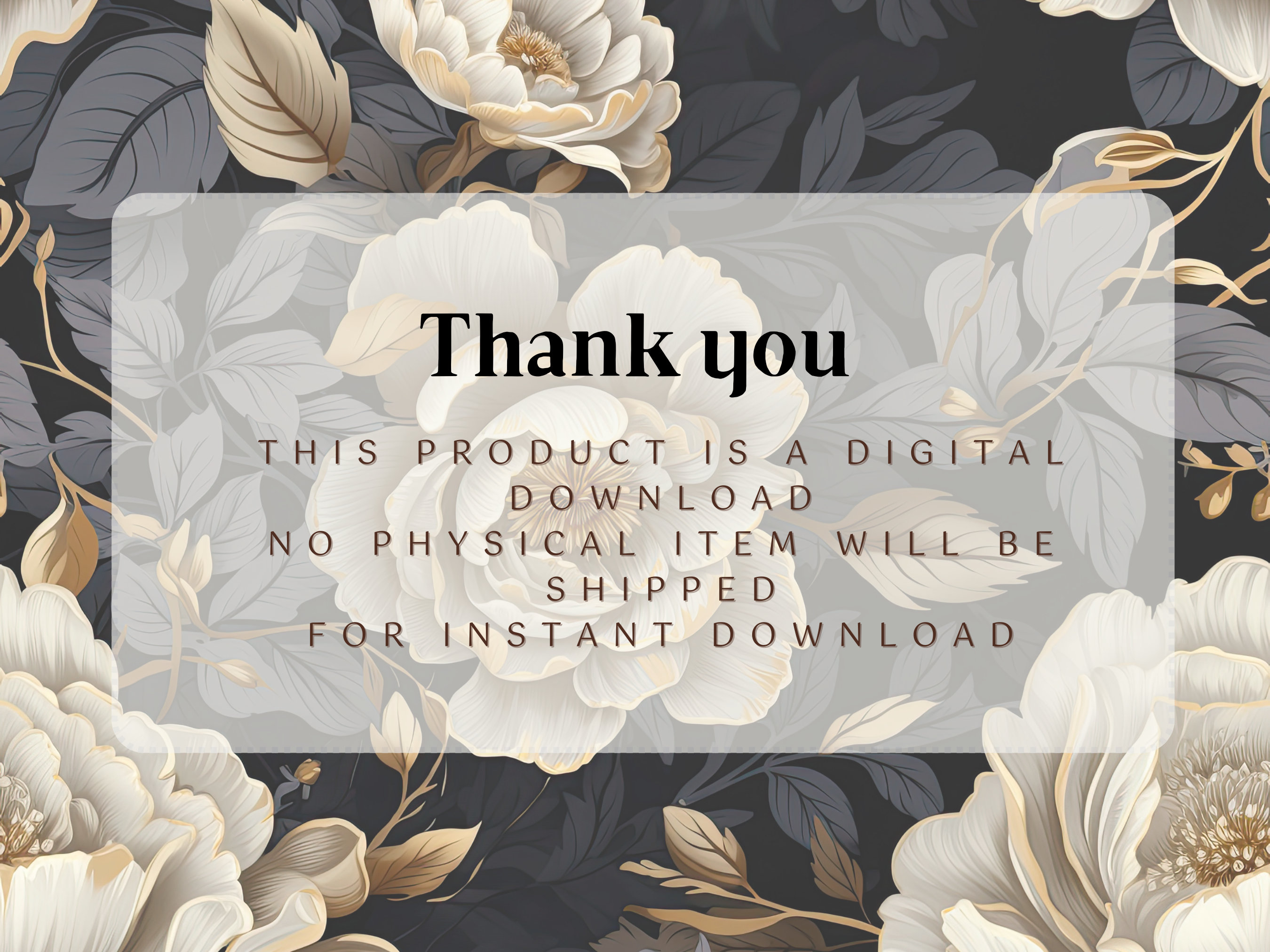 Vintage Black and White Roses Digital Paper: Seamless Floral Patterns ...