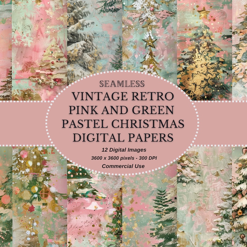 Pink Digital Papers - Etsy