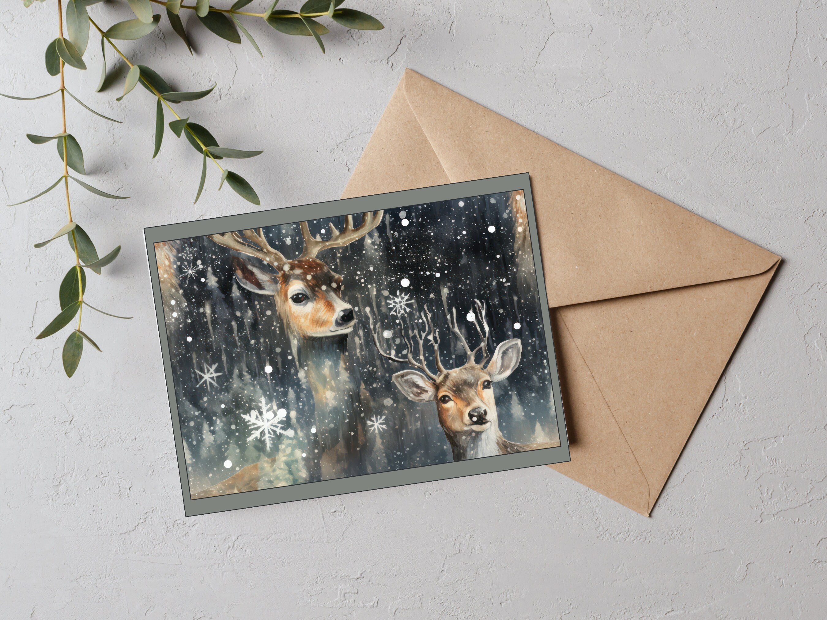 Printable Christmas Digital Paper: Downloadable Blue Vintage Retro ...