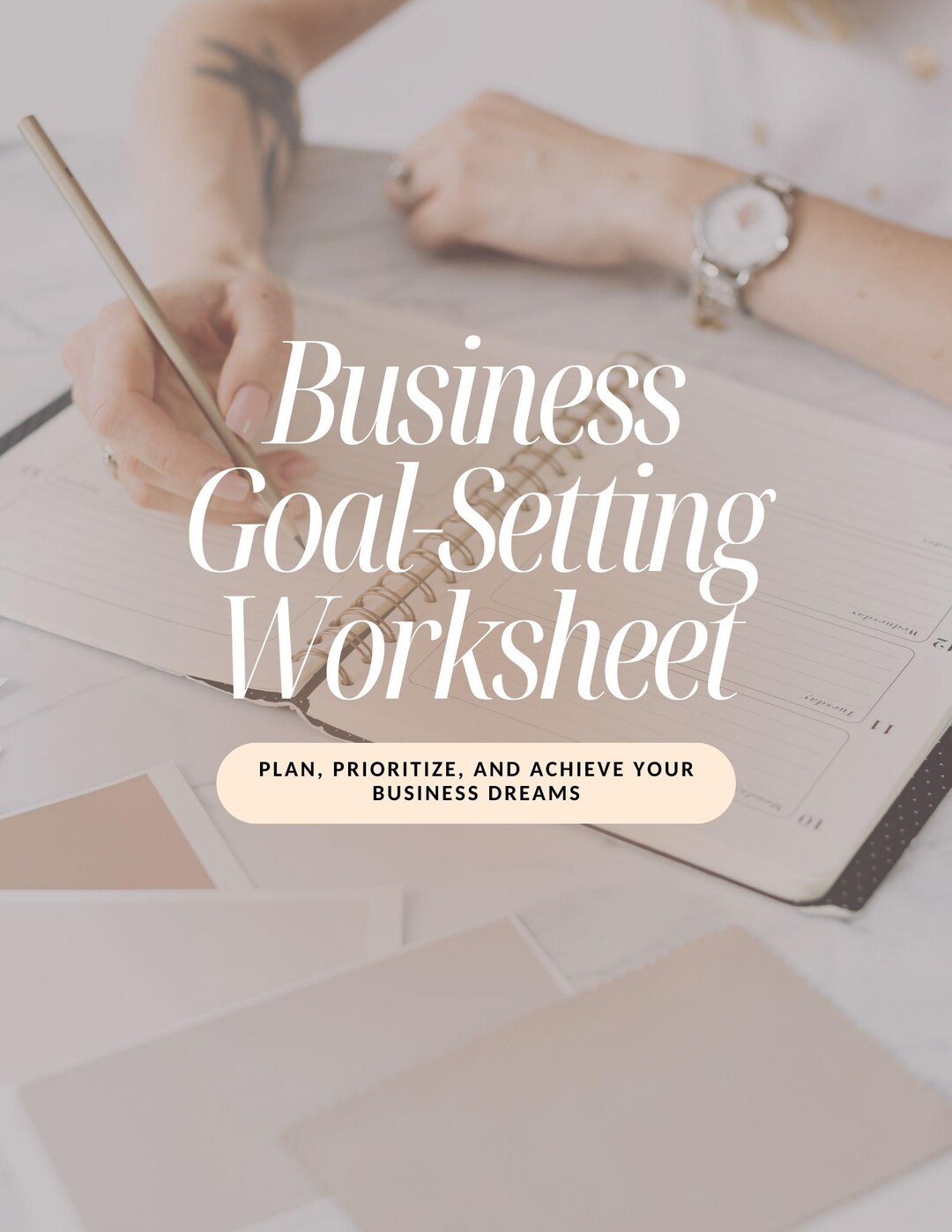 Business Goal-setting Worksheet Plan, Track, and Achieve - Etsy