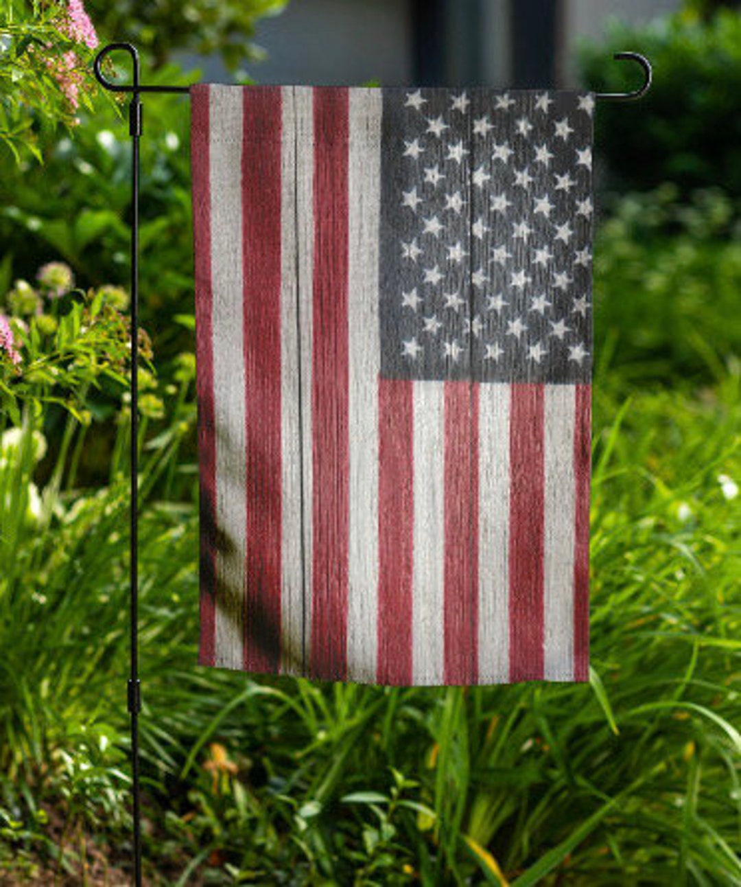 Summer Garden Flag - American Yard Art, Patriotic Decor, Memorial Day ...