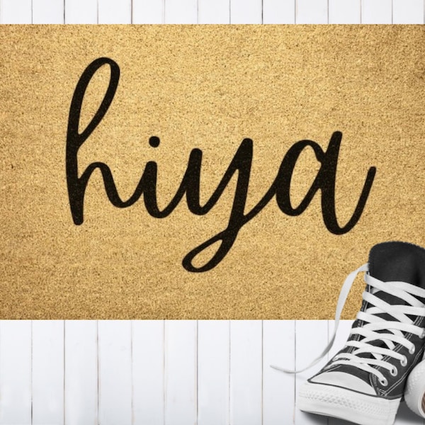 Trendy Doormat - Etsy