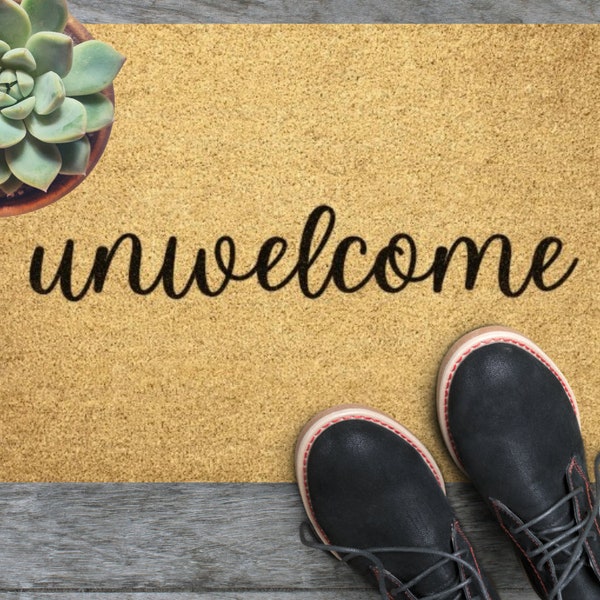 Humorous Door Mat - Etsy