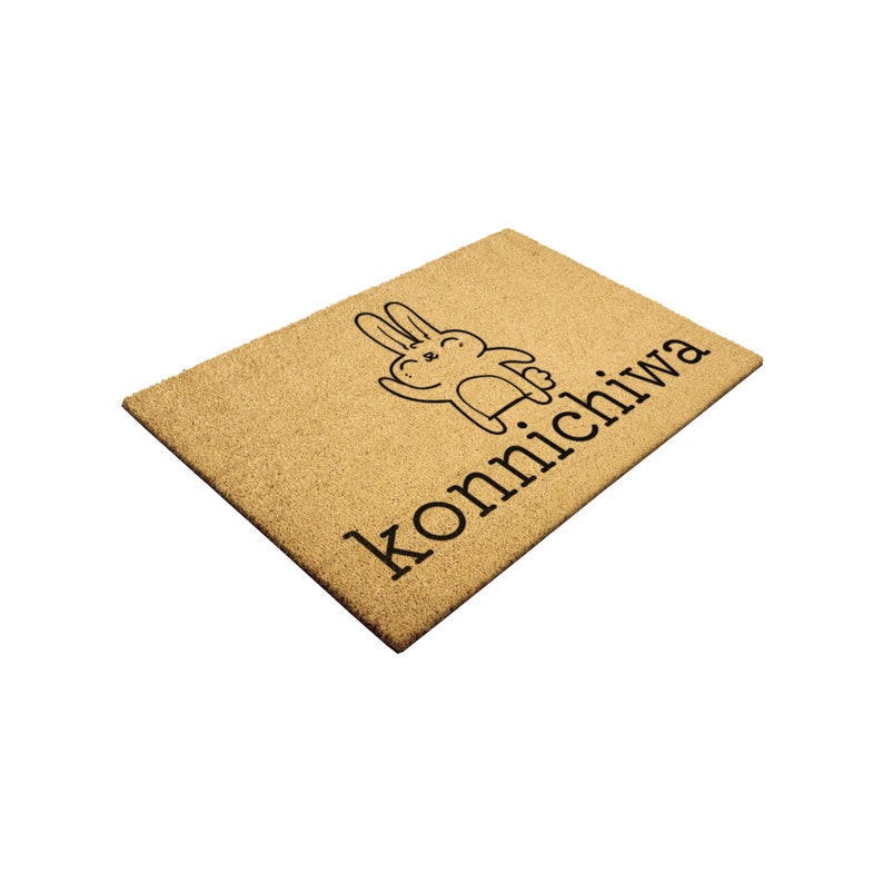 Anime Doormat | Anime House Decor, Nerdy Doormat, Konnichiwa, Front ...