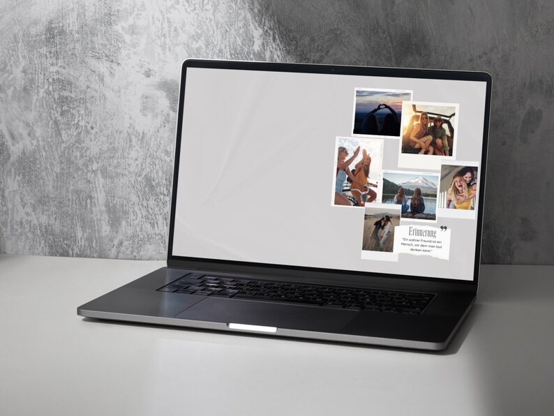 EDITABLE Desktop Wallpaper Macminimal Background, Personalized, Gift ...