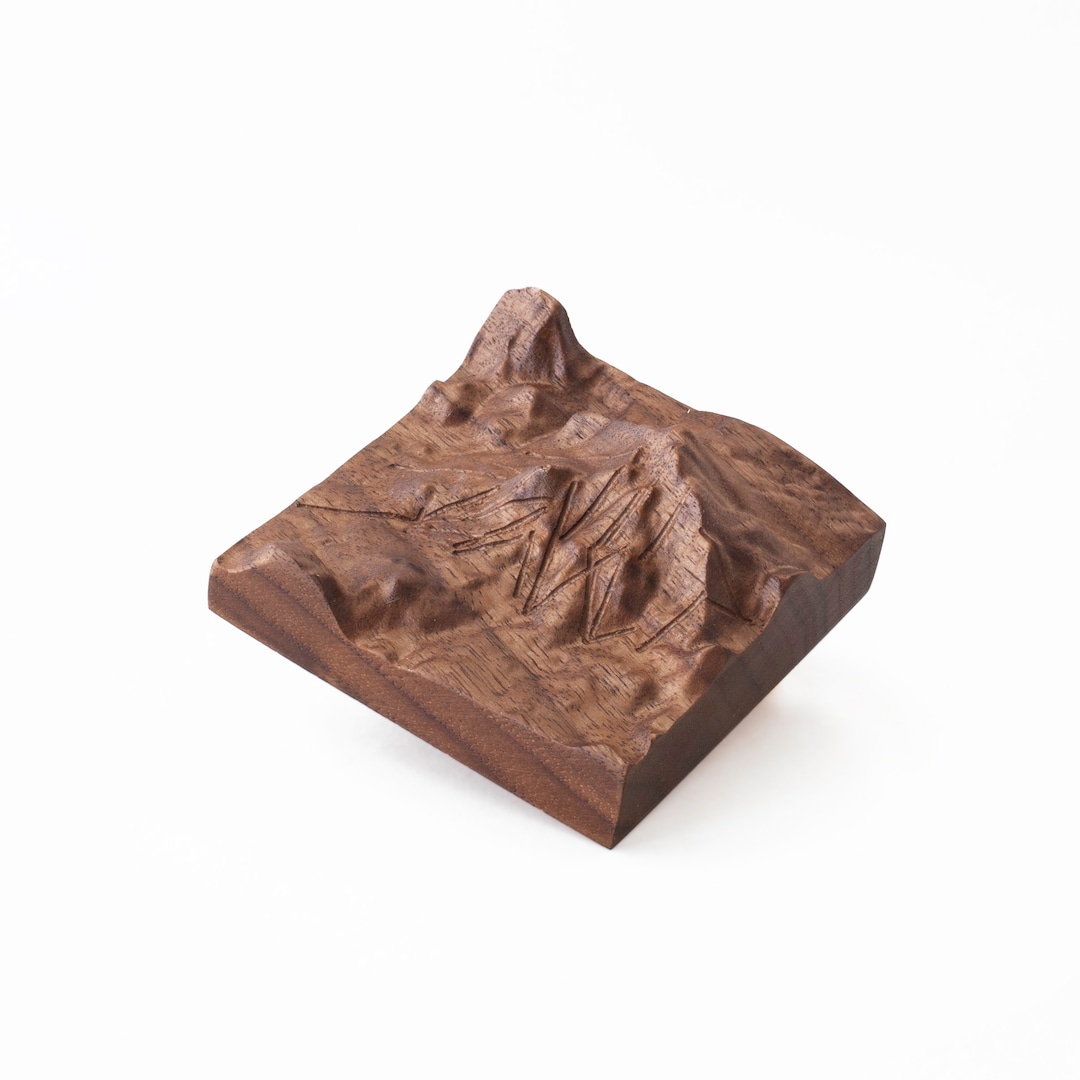 Mammoth Mountain - Miniature Wooden Model With Ski Lifts - Etsy