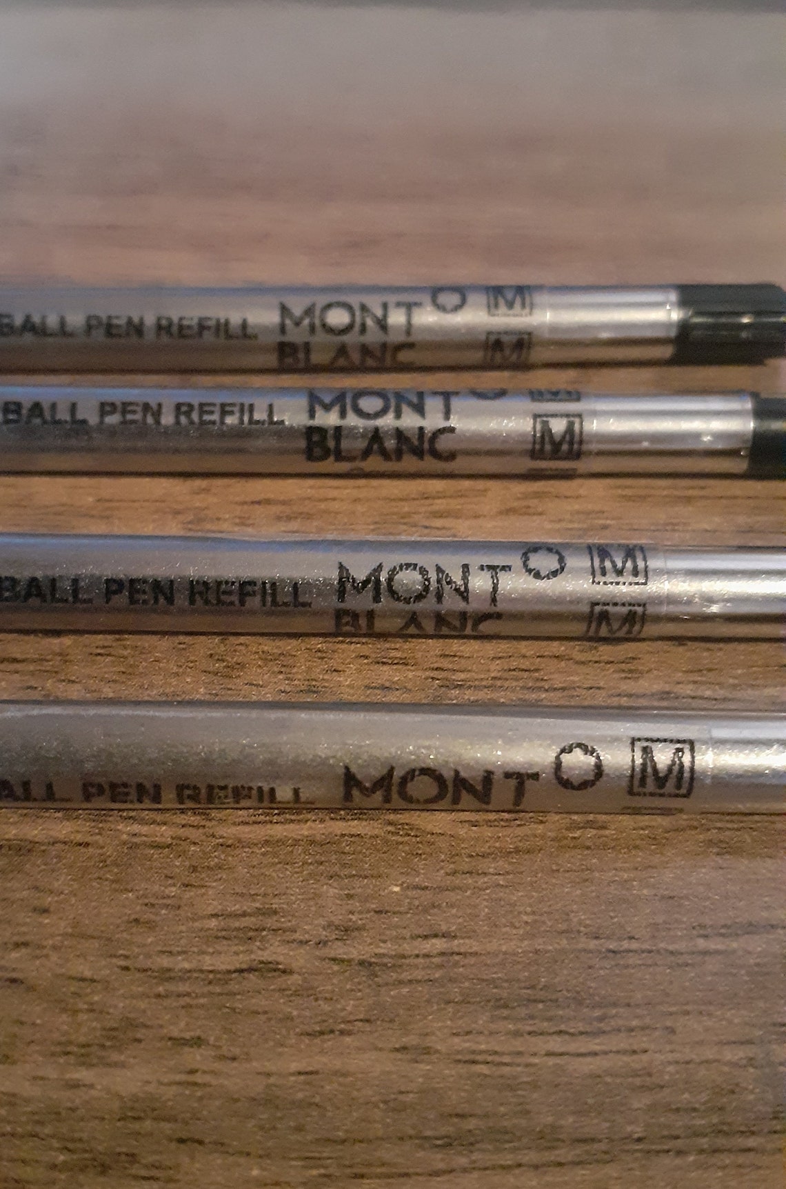 Mont Blanc 4 X Refills Black for Ballpoint Pen Brand New Still Sealing - Etsy