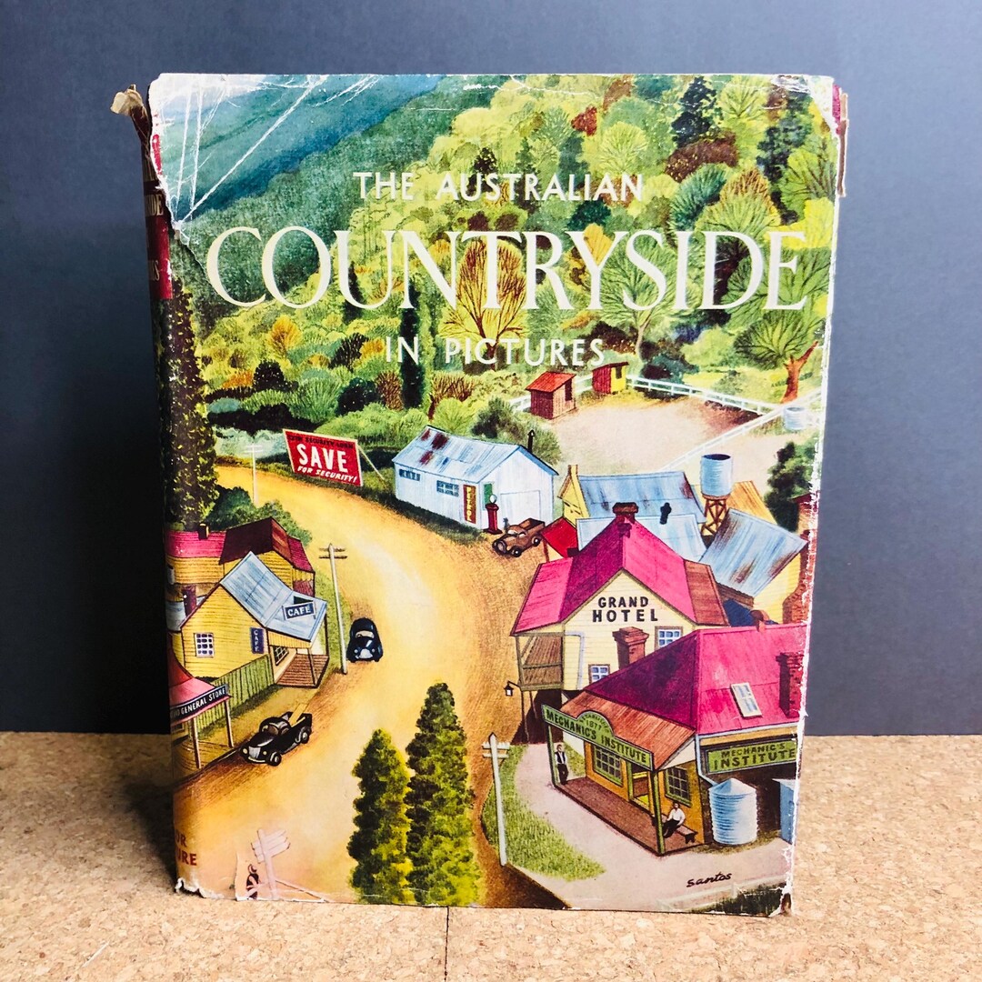 Vintage the Australian Countryside in Pictures. Illustrated Australia ...