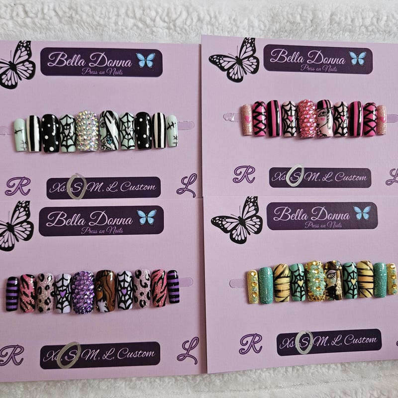 Monster High Nail Art - Etsy