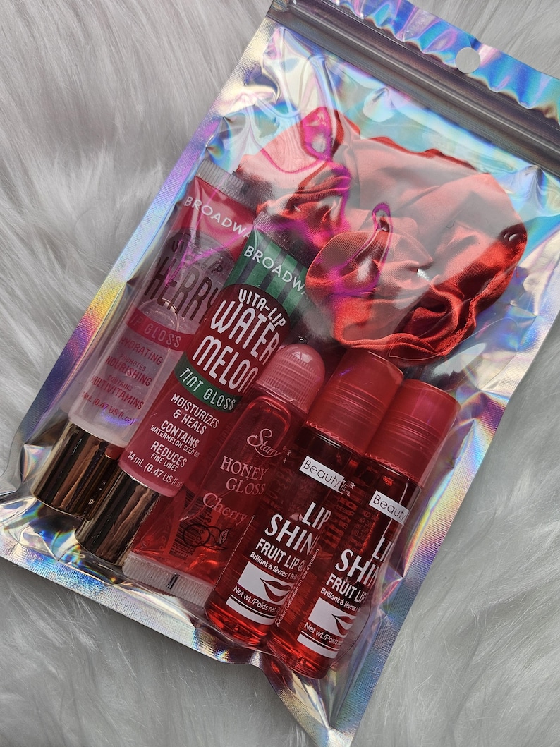 Red Lip Gloss Bundle - Etsy