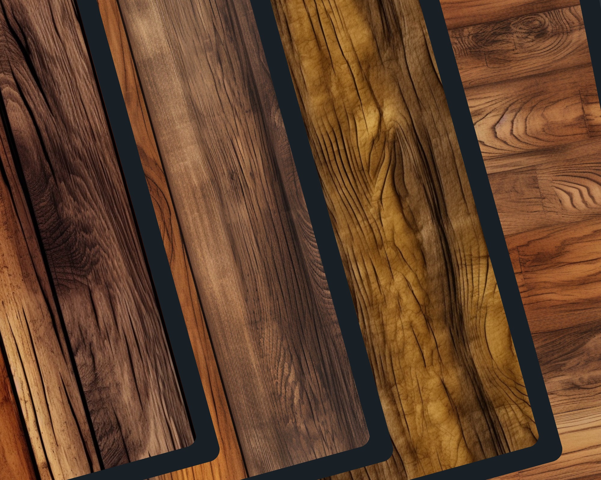 Wood (planks) - Seamless Pattern Pack (8) - Etsy